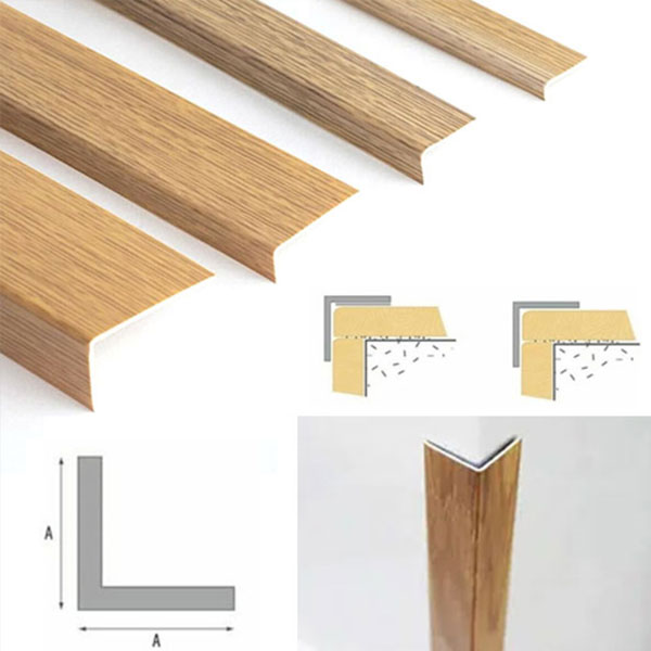 Wall Corner Protector / Plastic PVC Corner 90 Degree Angle Wall Guard ...