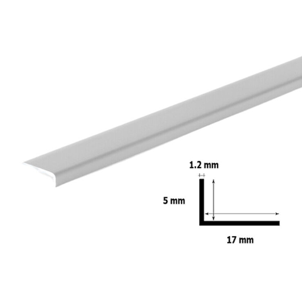 Shop Best Quality Unequal Plastic Light Grey PVC Corner 90 Degree Angle ...
