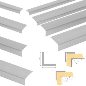 Shop Best Quality Unequal Plastic Light Grey PVC Corner 90 Degree Angle ...