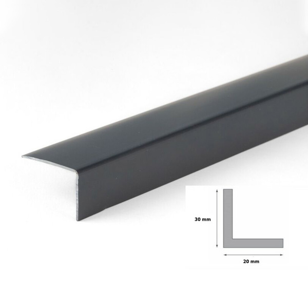Buy High Quality Unequal Anthracite Plastic Pvc Corner 90 Degree Angle ...