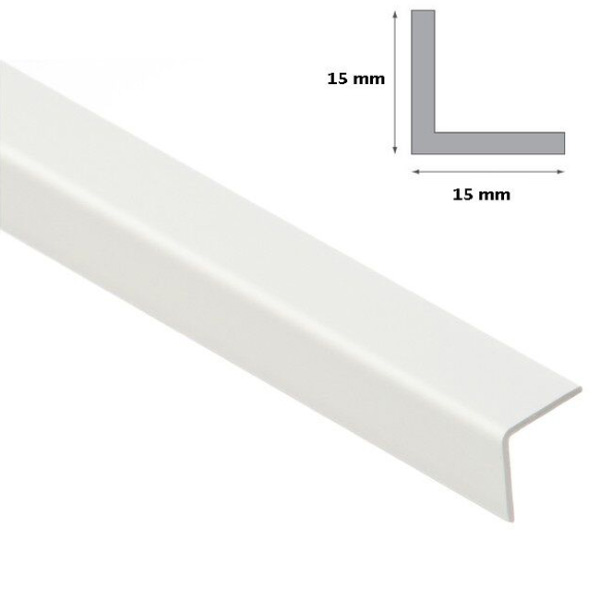 Wall Corner Protector / White Plastic Pvc Corner 90 Degree Angle Trim ...