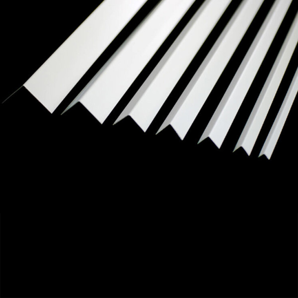 Wall Corner Protector / White Plastic Pvc Corner 90 Degree Angle Trim ...
